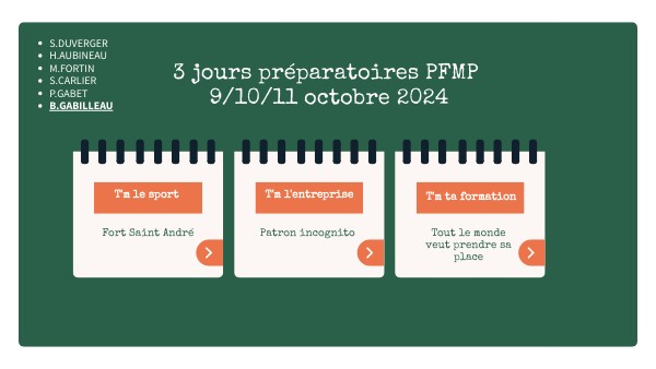 Calendrier année 2024 | Genially