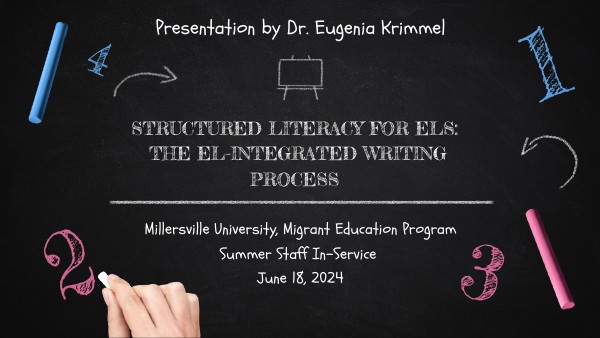 EL-Integrated Writing Process MEP Presentation