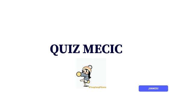 Quiz MECIC