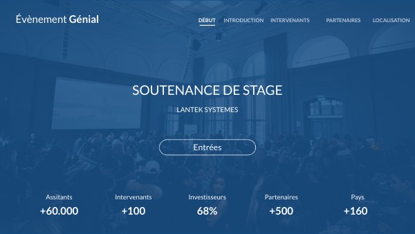 PROGRAMMATION ÉVÉNEMENT GÉNIAL | Genially