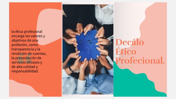 TRÍPTICO CÓDIGOS ÉTICOS. | Genially