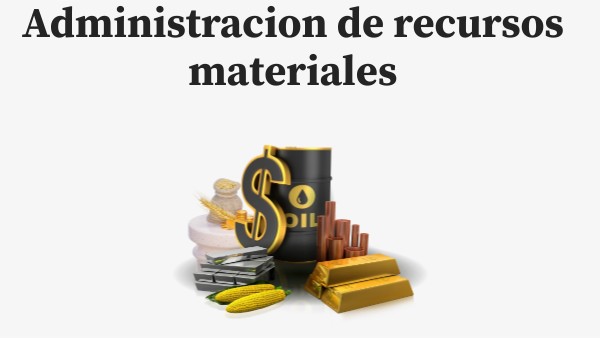 Administración de recursos materiales | Genially
