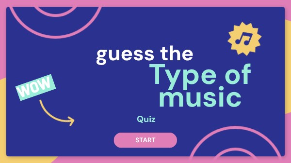 Guess the genre UNIT 8