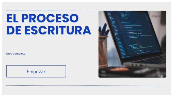 INFOGRAFIA PROCESOS DE ESCRITURA