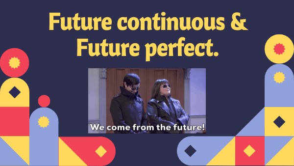 Future perfect/ continuous | Genially