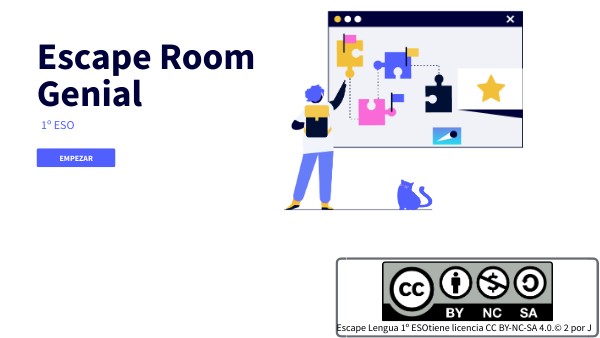 ESCAPE ROOM LENGUA 1º | Genially