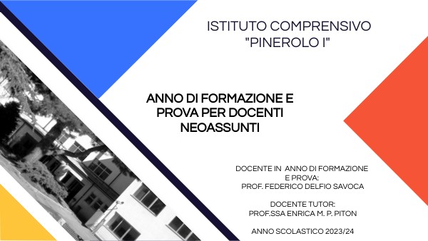 FASE 1: Anno di prova | Genially