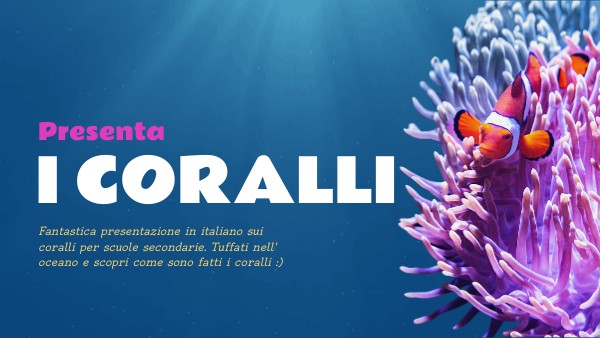 Presentazione Marina | Genially