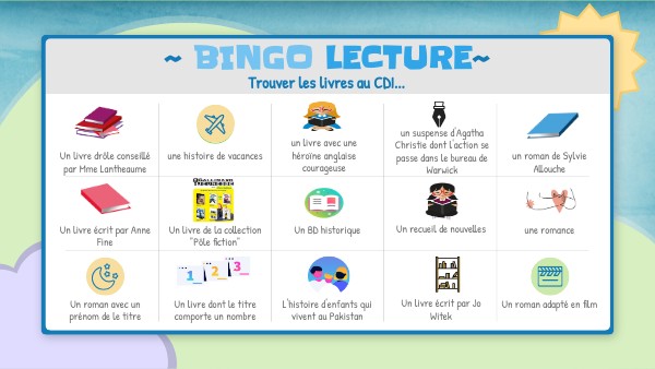 Bingo lecture