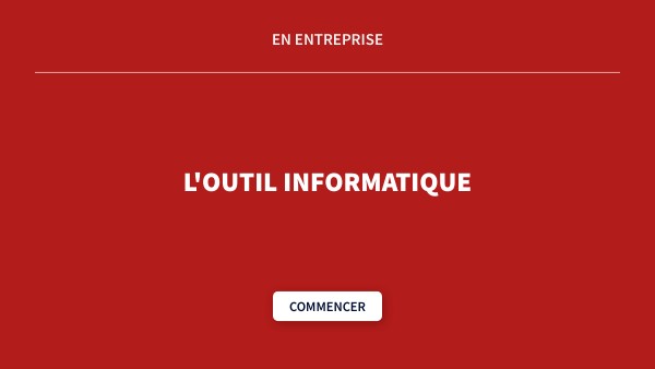 L'outil informatique | Genially