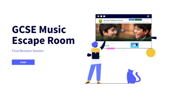 GCSE Music Escape Room | Genially