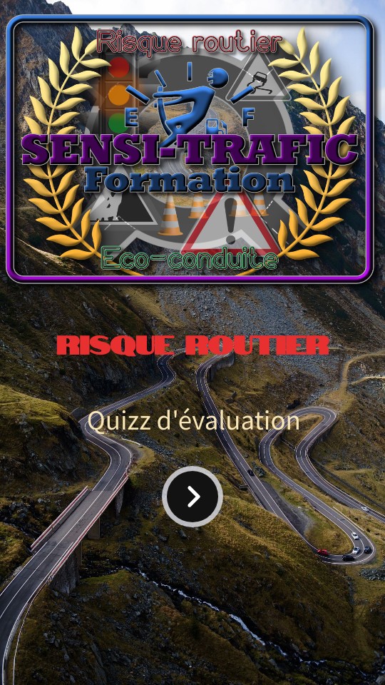 Evaluation entrée risque routier