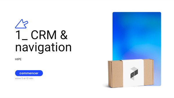 1_ CRM & navigation - USER