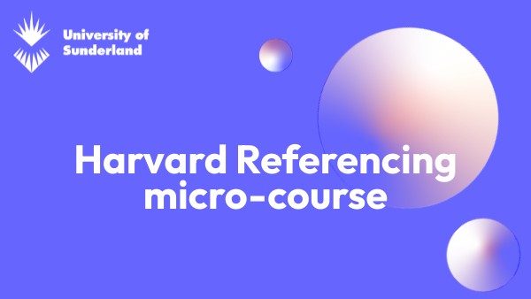 Harvard referencing micro-course | Genially