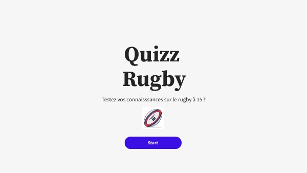 Quiz Rugby