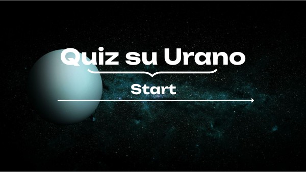 Quiz Interattivo su Urano