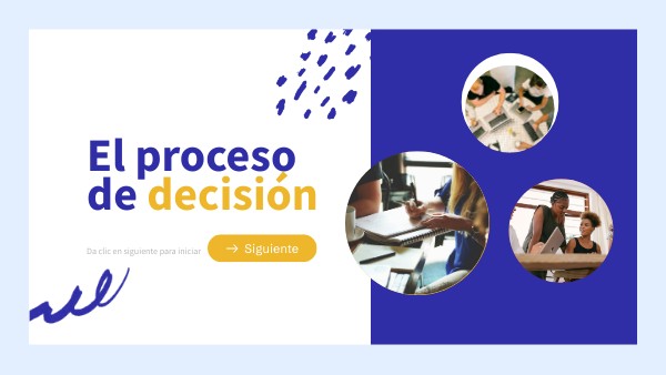 3.3.5 El proceso de decisión | Genially