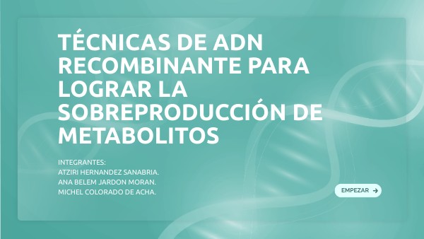 PRESENTACIÓN MEDICINA ADN | Genially