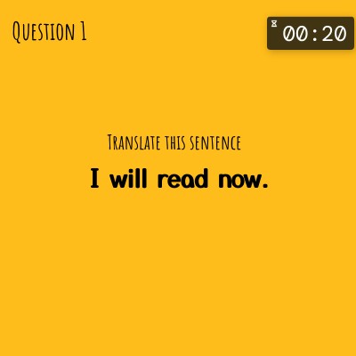 LET'S PRACTICE WERDEN FUTURE TENSE