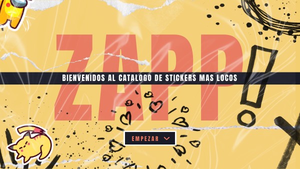 CATALOGO DE STICKERS - ZAPP