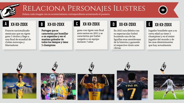 Match Famous Figures | Genially