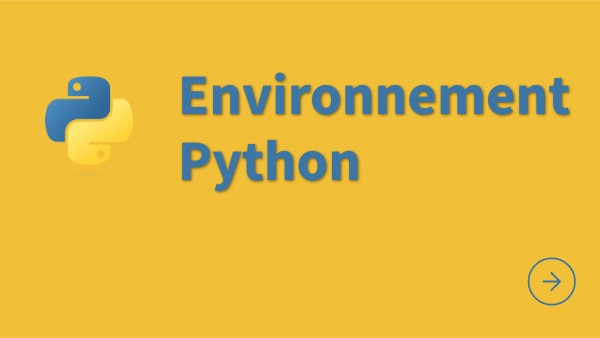Environnement Python | Genially