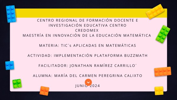 Presentación BUZZMATH