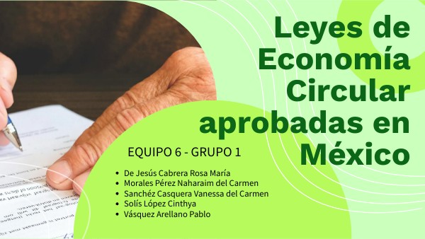 Economía Circular México | Genially