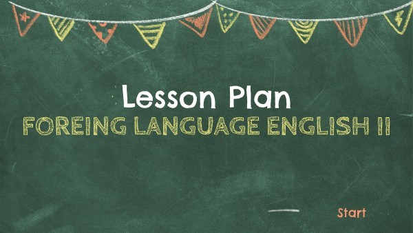 Lesson Plan English II | Genially
