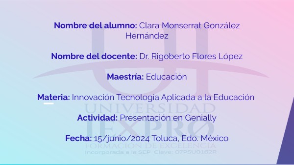 Actividad 1 ME | Genially