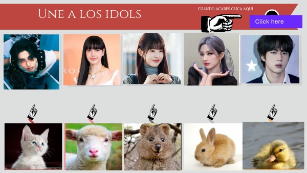Relaciona IDOLS