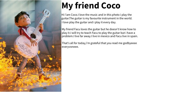 My friend Coco | Genially