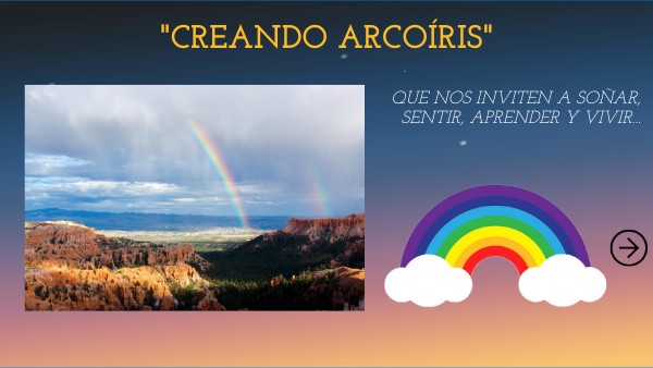 Creando arcoíris