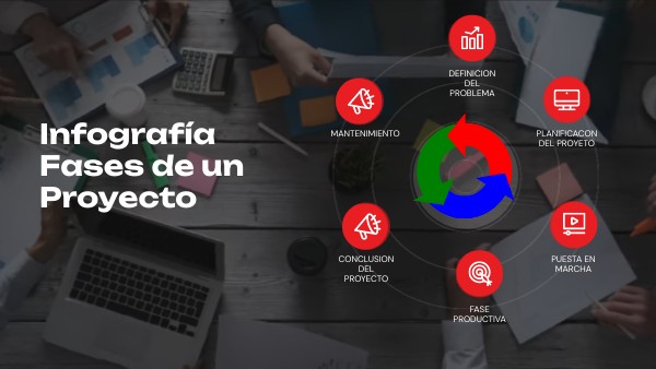 Infografía Fases de un Proyecto | Genially