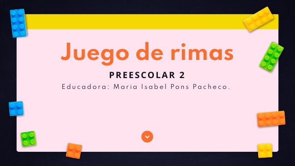 juego de rimas