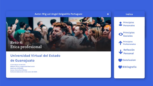 Reto No.4 Ética Profesional | Genially