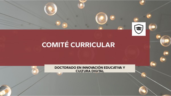 COMITÉ CURRICULAR
