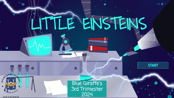 BLUE GIRAFFES- LITTLE EINSTEINS | Genially