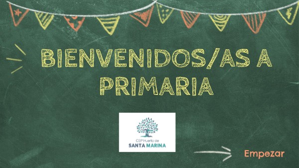 PRESENTACIÓN TRÁNSITO A PRIMARIA CEIP HUERTA DE SANTA MARINA | Genially