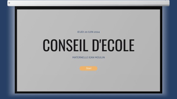 conseil école 20 juin 2024 | Genially