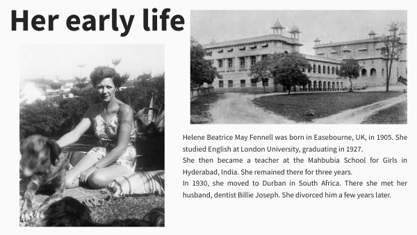 Helen Joseph - English version