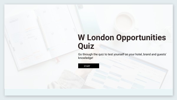 Professional Quiz Test | Genially