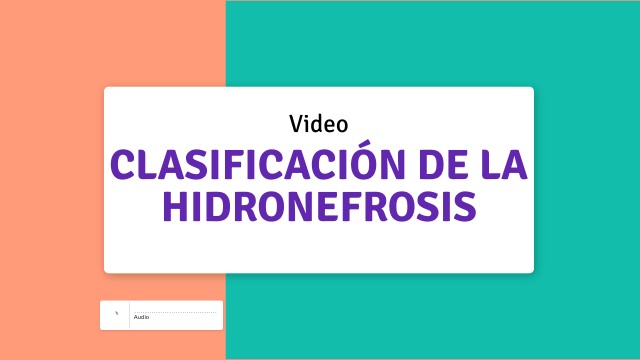 Clasificación de la hidronefrosis