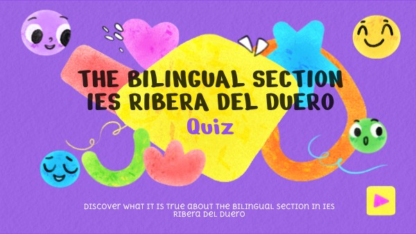 Bilingual section quiz