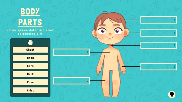 Body Parts Game | Genially