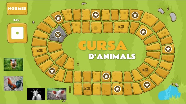 CURSA D'ANIMALS | Genially