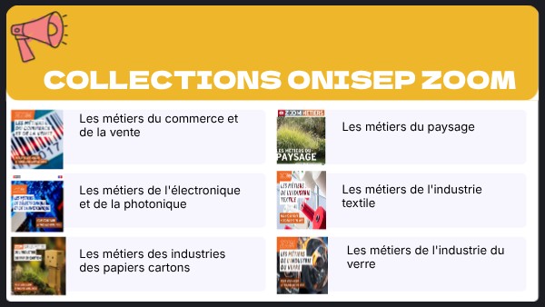 COLLECTION ZOOM ONISEP | Genially