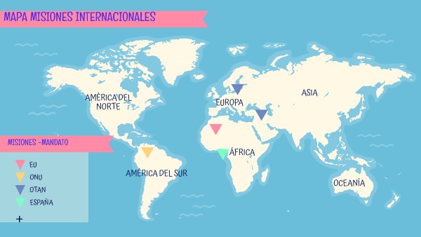 MAPA MISIONES INTERNACIONALES | Genially