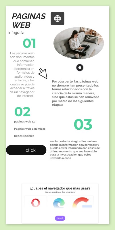 infografia pagina web | Genially