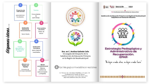 Tríptico EPAR. Junio 2024 | Genially